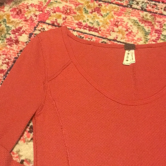 Free People | Tops | Free People Thermal We The Free Label | Poshmark